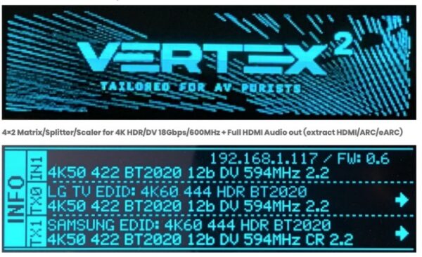 HDFury Vertex 2 | Free Express Post | EZYHD